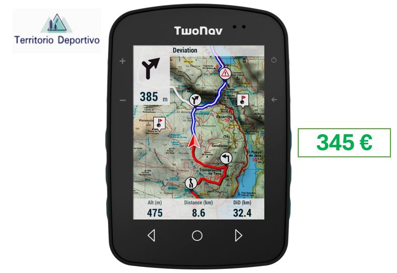 Guía de Compra GPS multideporte TwoNav Terra - Territorio Deportivo